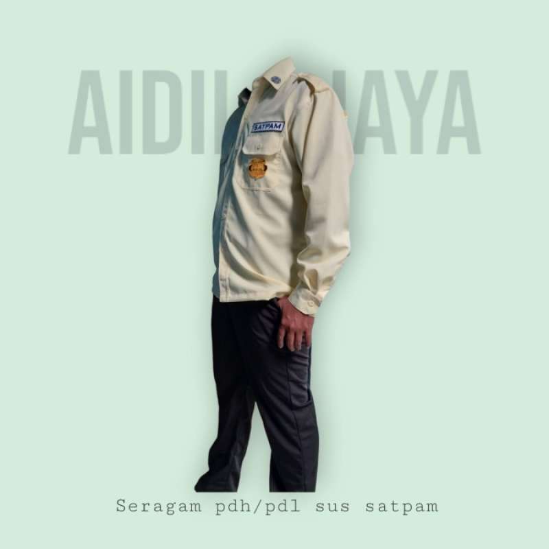 Jual Seragam Satpam Pdh Lengan Panjang Pdl Sus - Xl Di Seller Aghanim ...