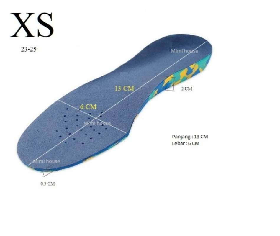 Jual Kids Orthopedic Shoe Insole / Koreksi Sepatu Anak Kaki Rata Flat ...
