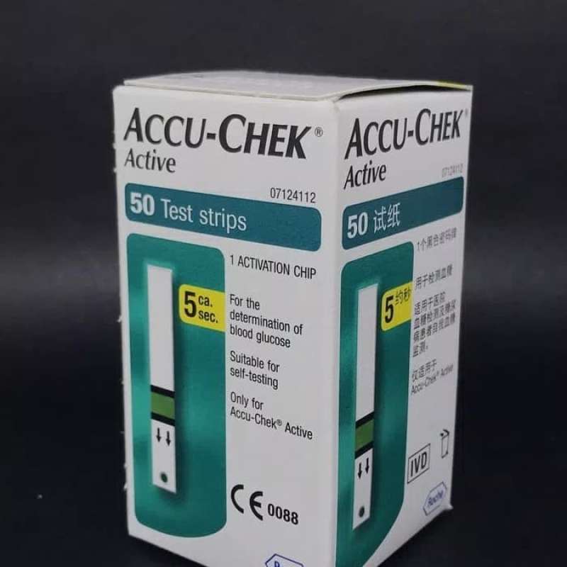 Promo Strip Accucheck Active Isi 50 Diskon 23% Di Seller Albeta Store ...