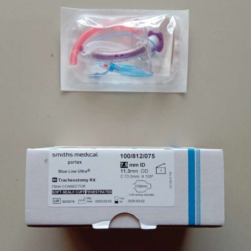 Promo Tracheostomy Kit Fortex 7,5/ Tracheostomy Merek Fortex Diskon 23% ...