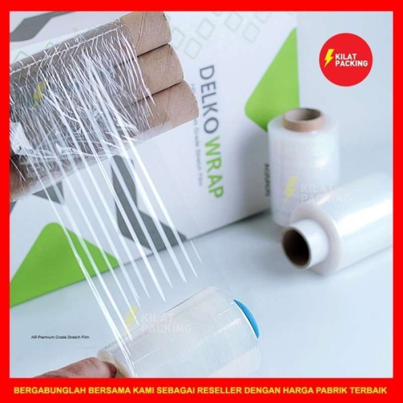 Promo Plastik Stretch Film Wrap - Wraping - Wrapping Bening 30cm X 250m ...