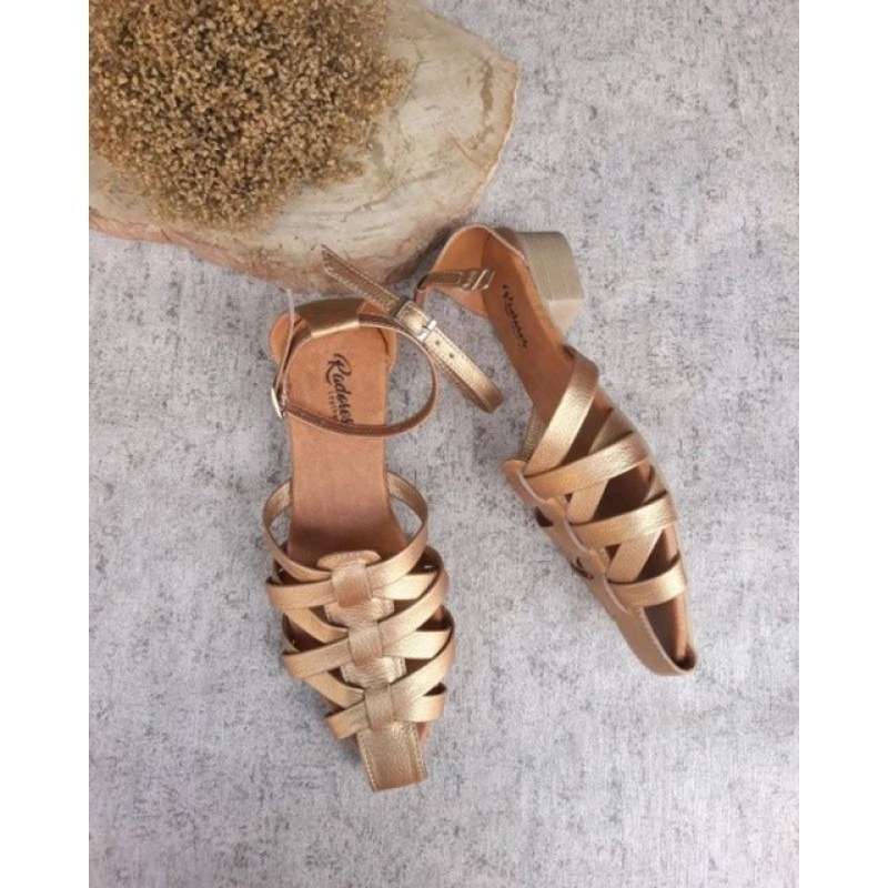 Jual Promosandal Kulit Model Kail Tinggi 3cm Garut Bahan Premium By ...