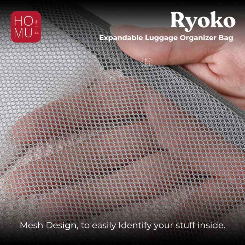 Jual Homu Ryoko Set 3 In 1 Expandable Luggage Travel Bag Organizer Tas ...