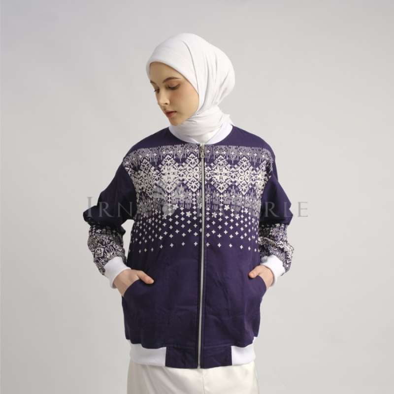 Jual Jacket Bomber Batik Haji 2024 Batik Nasional Haji Batik Haji Di ...