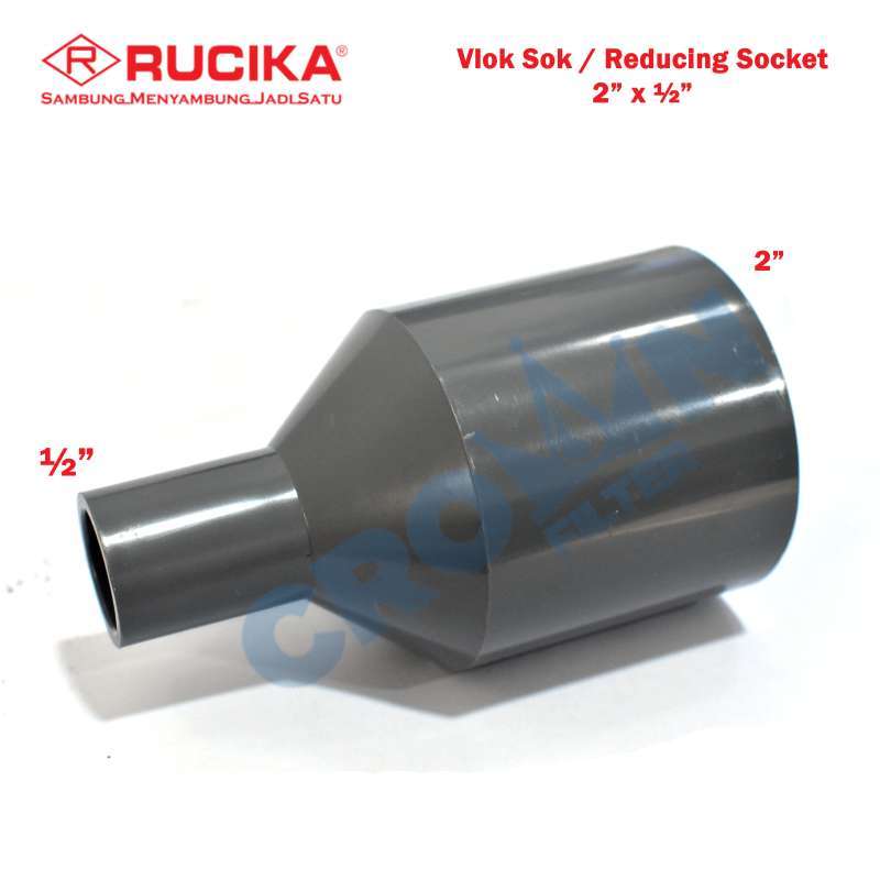 Jual [rucika] Vlok Sok 2 X 1/2 / Reducing Socket Di Seller Crownfilter ...