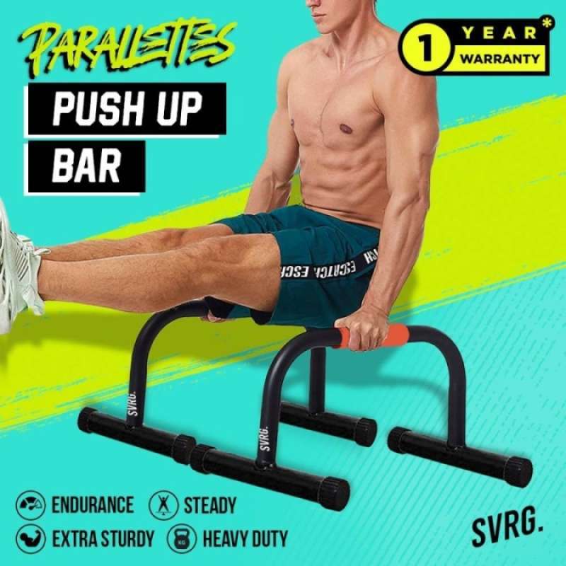 Jual Svrg. Wooden Parallettes - Paralet Kayu - Push Up Bar - Fitness ...