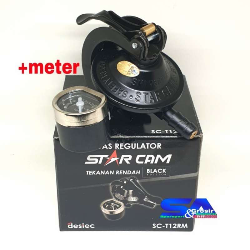 Promo Starcam Meter Regulator Kompor Gas Lp-destec-dengan Meteran ...