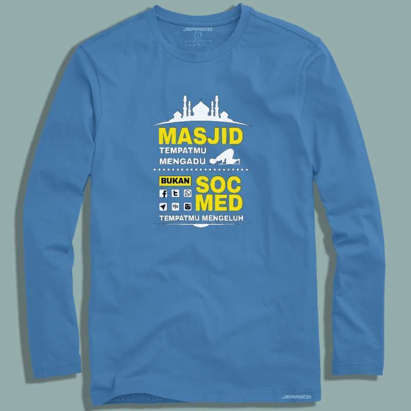 Jual Kaos Lengan Panjang Masjid 🏷️ Model Kekinian, Premium, & Harga ...