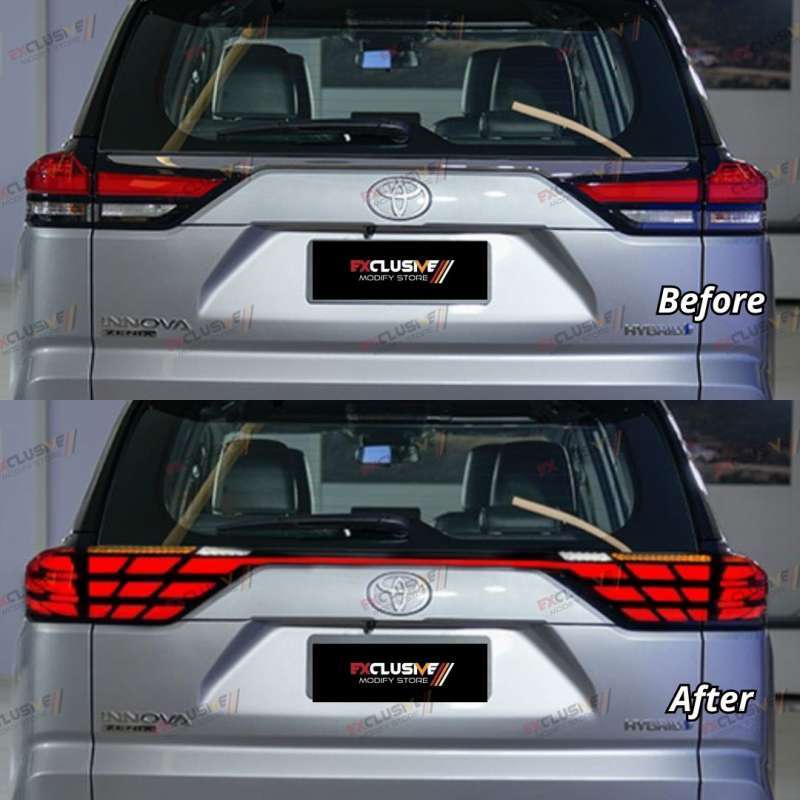 Jual New Model Stoplamp & Trunklid Toyota Innova Zenix (2022-up) Type V ...