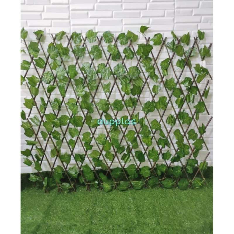 Promo Daun Rambat Palsu Daun Anggur Plastik Pagar Anggur Besar Dekorasi ...