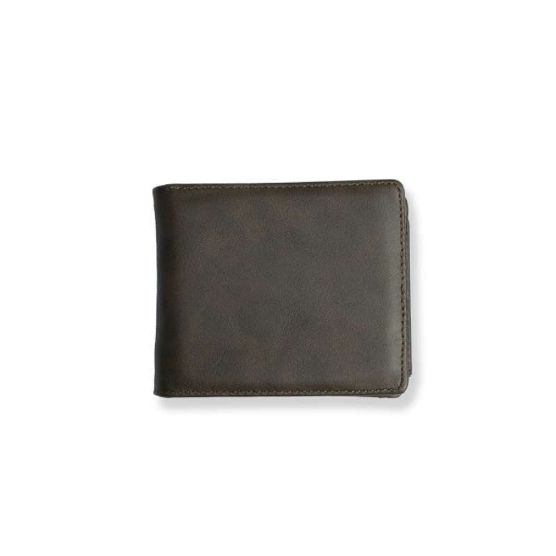 Promo Bifold Wallet Dompet Polos Pria Premium - - Mink Grey 7ann Diskon ...
