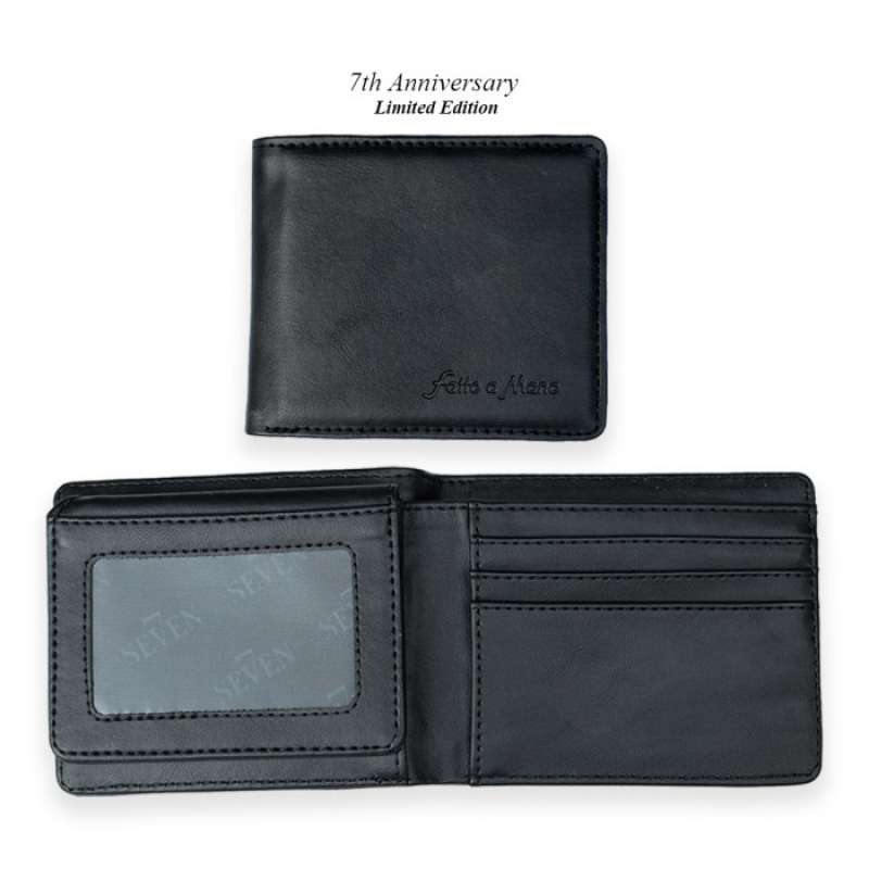 Promo Bifold Wallet Dompet Polos Pria Premium - - Mink Grey 7ann Diskon ...