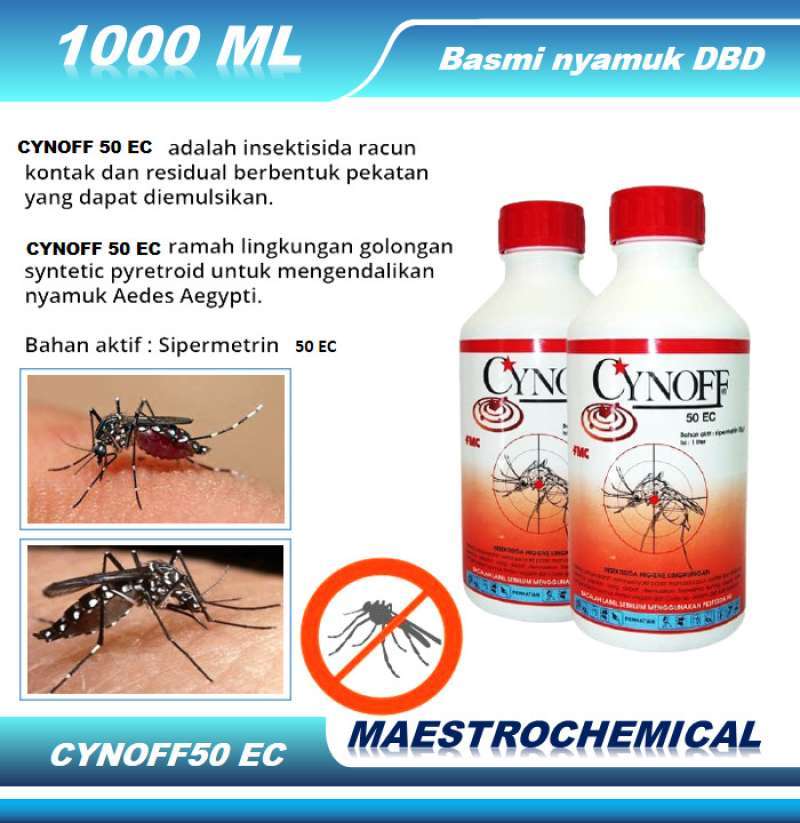 Promo Obat Fogging Nyamuk Cynoff 50 Ec @ 1 Liter ( Basmi Nyamuk Dbd ...