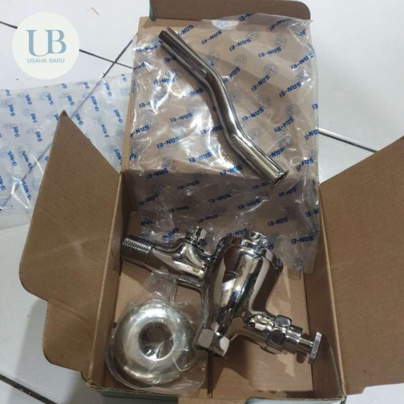 Promo Push Kran Urinal Sanei | Urinal Flush Valve San-ei V92 (baru) Diskon 23% Di Seller Specta ...