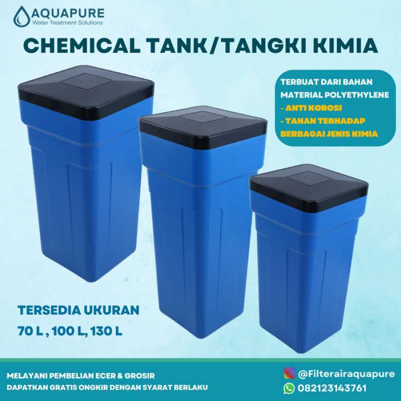 Promo Tangki Kimia 70, 100, 130 Liter / Chemical Tank Diskon 23% Di ...