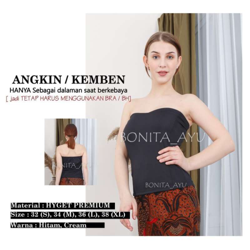 Jual Angkin /dalaman Kebaya/kemben Bonita - S Hitam Di Seller Winter - Cengkareng Timur, Kota ...