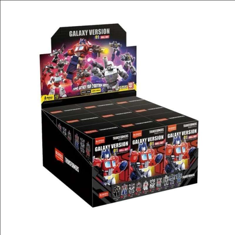 Promo Kkv Blind Box Gacha Set Koleksi Figure Transformers Seri Galaxy ...
