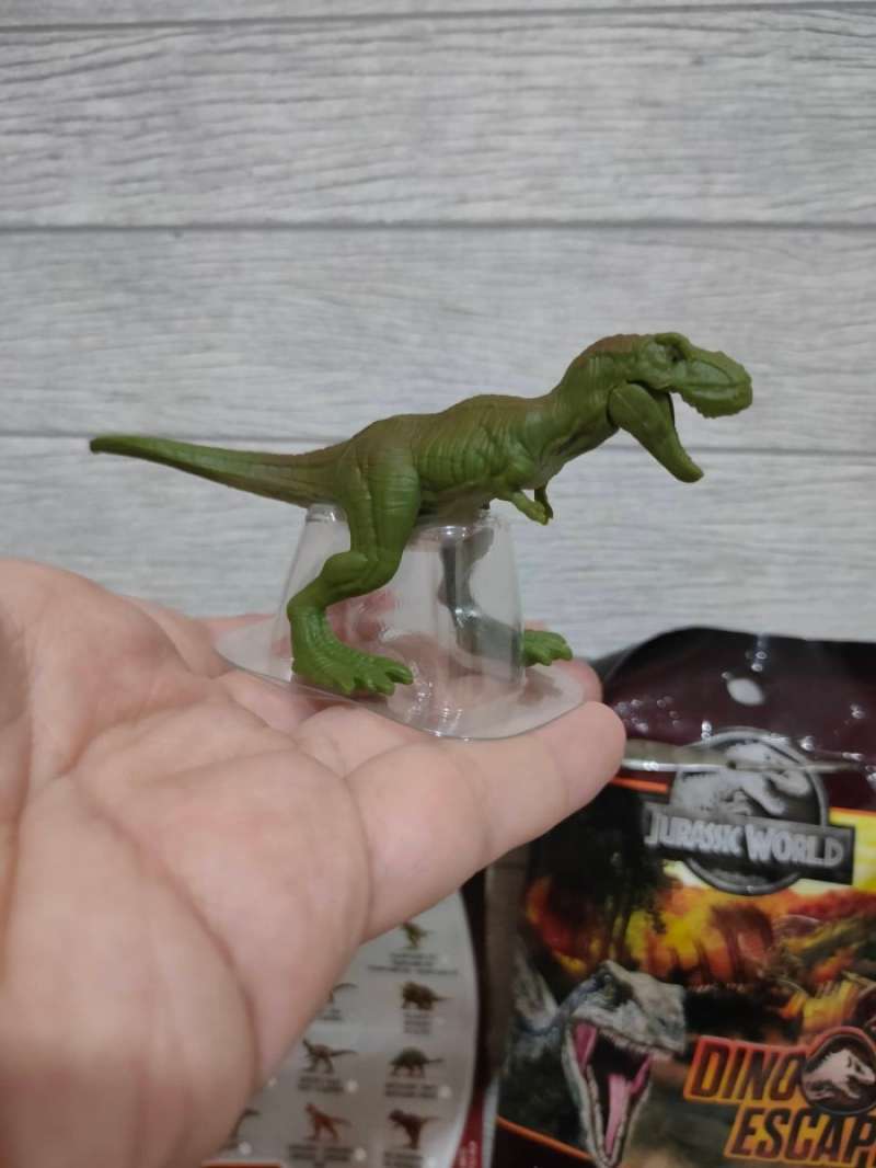 Promo Jurassic World Mini Action Dino Escape Original Mattel ...