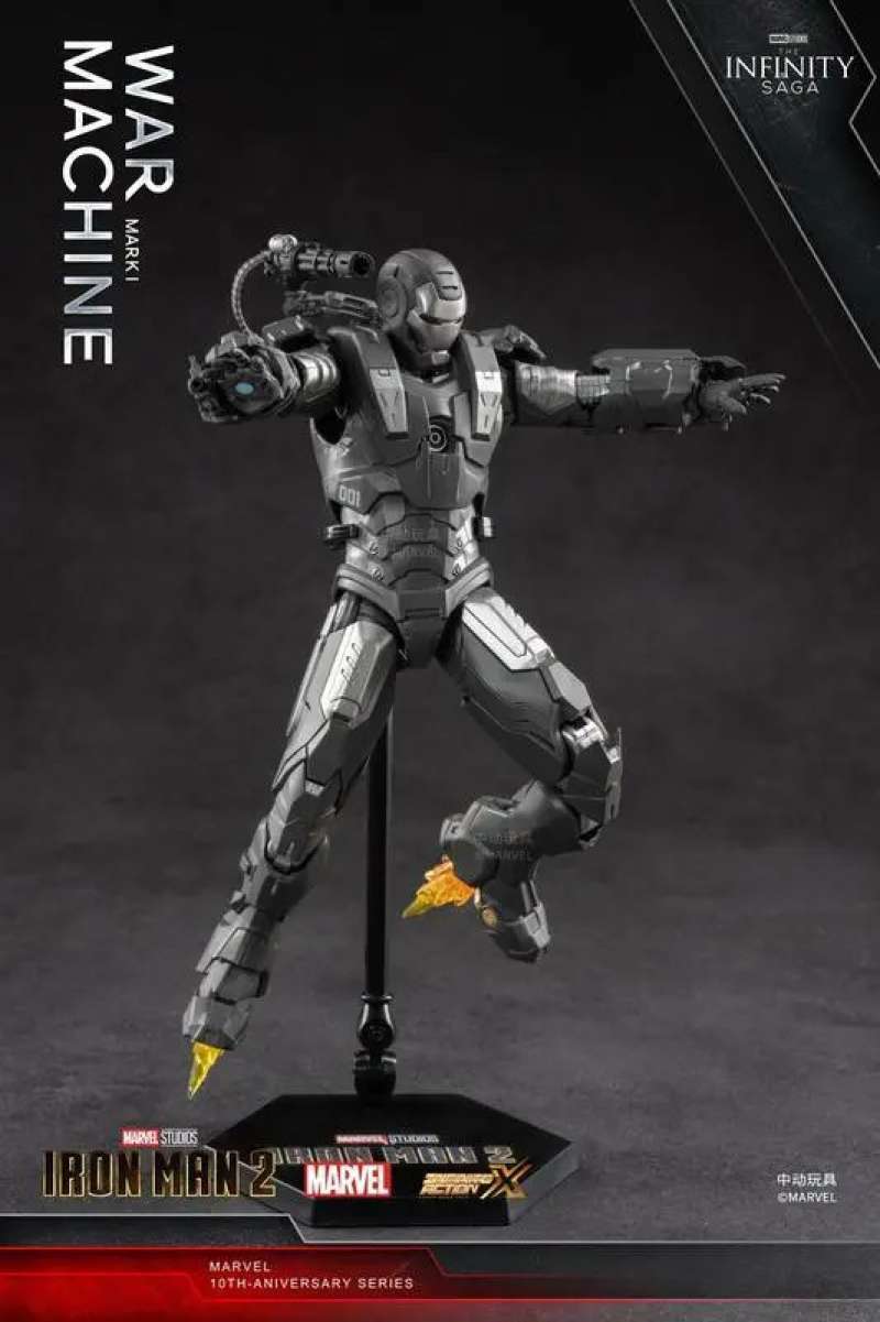 Promo Zd Toys Iron Man 2 1/10 - War Machine Mark 1 / Mark I Diskon 10% ...