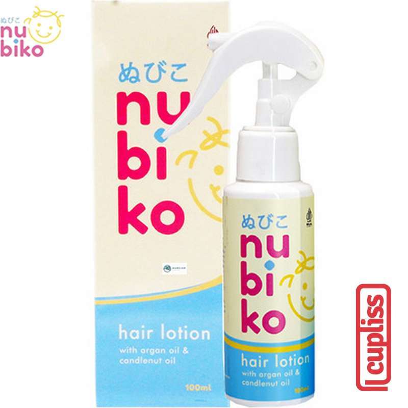 Jual Nubiko Hair Lotion 100ml Argan Oil Candlenut Rosemary Rambut Bayi ...