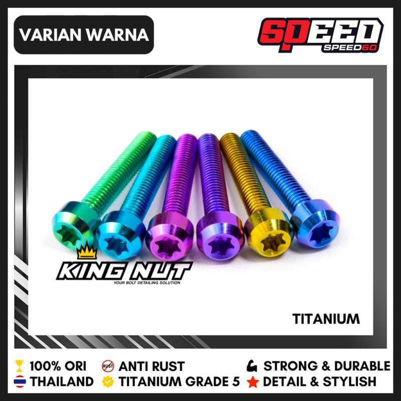 Jual Baut Rangka Honda Cb 150 R Baut Titanium Grade 5 Probolt Thailand King Nut Di Seller ...