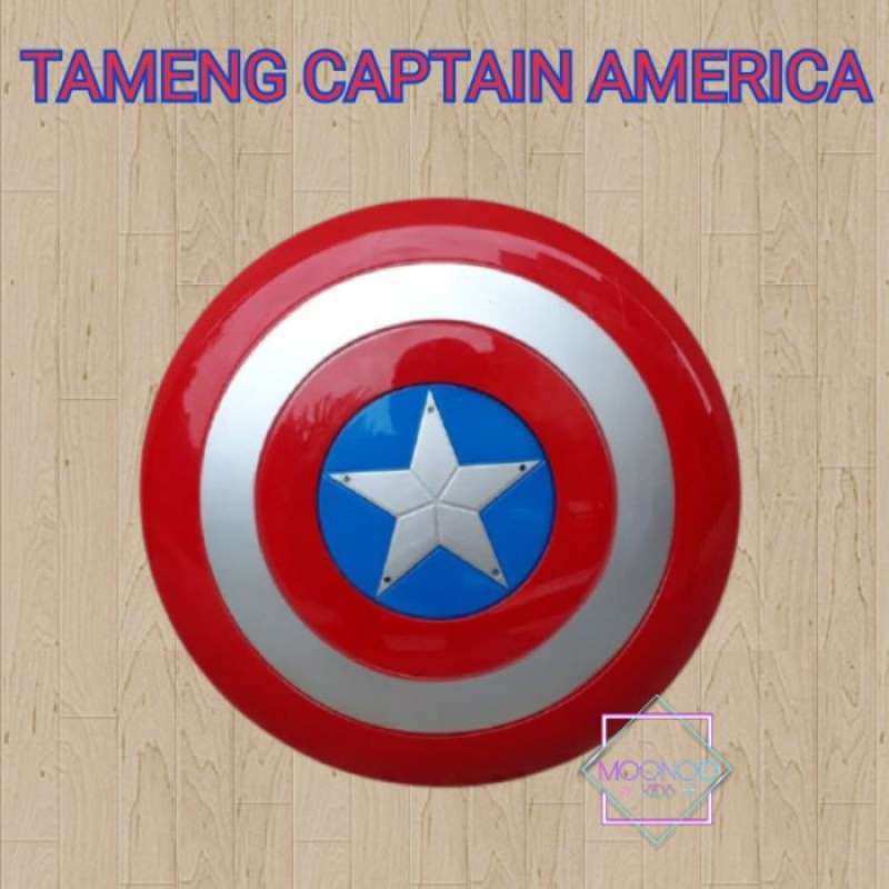 Promo Tameng Perisai Captain America Plastik - Tameng Aja 22cm Diskon ...
