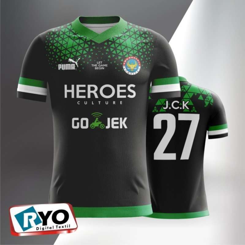 Promo Jersey Custom Full Printing Atasan - Grade B - Dryfit Milano ...
