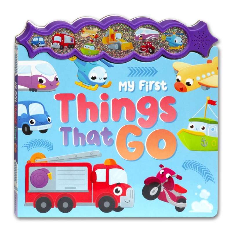 Promo Ori My First Things That Go - Sparkle Sound Books With 8 Fun ...