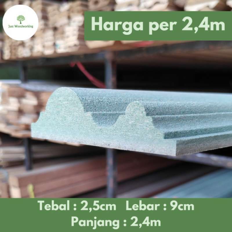 Promo Ju-a15 List Hmr Hijau Wall Moulding Wainscoting Wall Panel Diskon ...