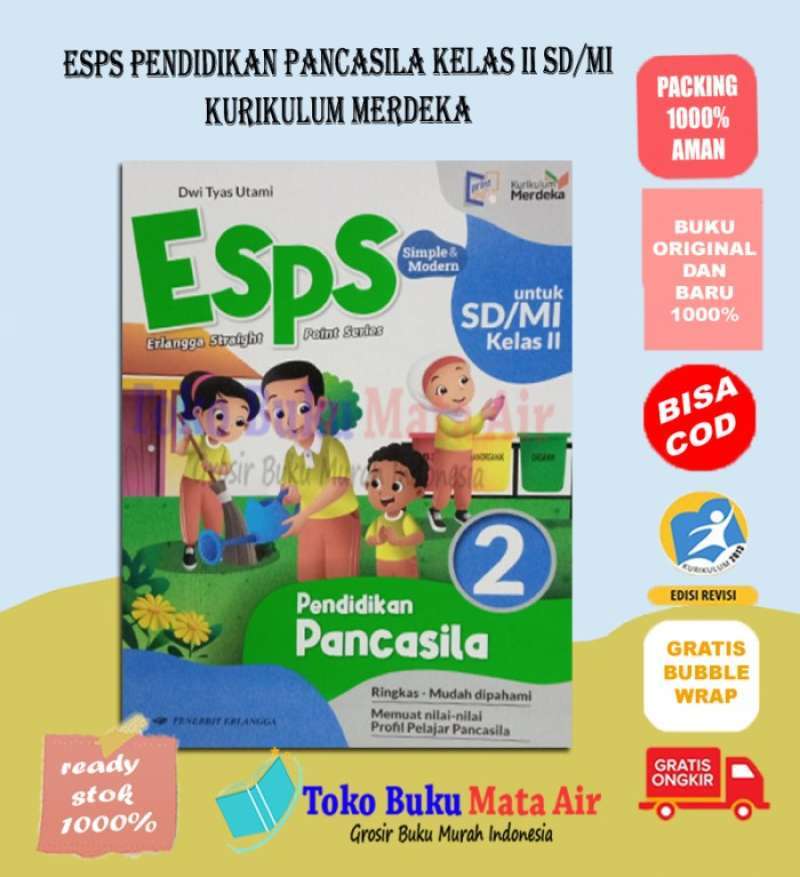 Promo Best Seller Buku Pelajaran Sd/mi Kelas Ii Kurikulum Merdeka ...