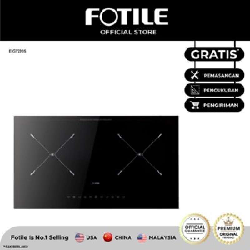 Promo Fotile Induction Hob / Kompor Tanam Induksi 2 Tungku - Eig72205 ...