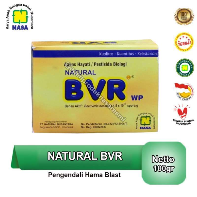 Promo Natural Bvr Nasa Agens Hayati Pestisida Organik Pengendali Hama Blast Diskon 23% Di Seller ...