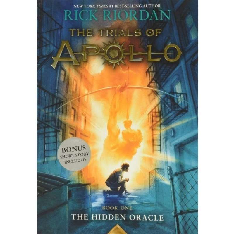 Promo Ori Buku Import- The Trials Of Apollo #1: The Hidden Oracle ...