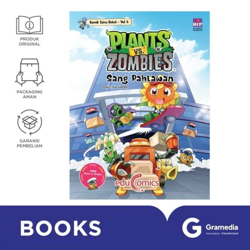 Promo Buku Educomics Plant Vs Zombie Komik Sains Robot 6 Sang Pahlawan ... Promo Buku Educomics Plant Vs Zombie Komik Sains Robot 6 Sang Pahlawan ...