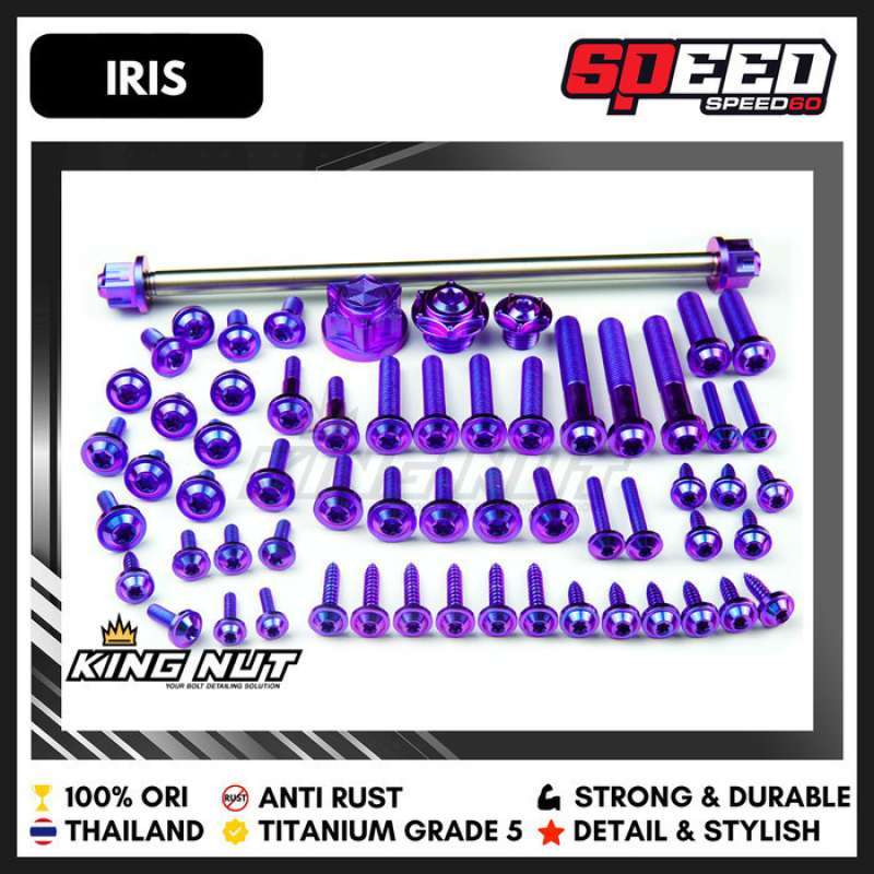 Jual Baut Full Set Mesin Honda Tiger Baut Titanium Grade 5 Probolt ...