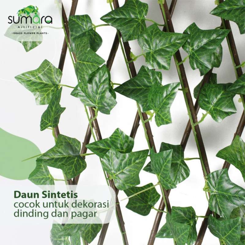 Promo Pagar Silang Daun Plastik Type Garland Diskon 23% Di Seller Ororo ...