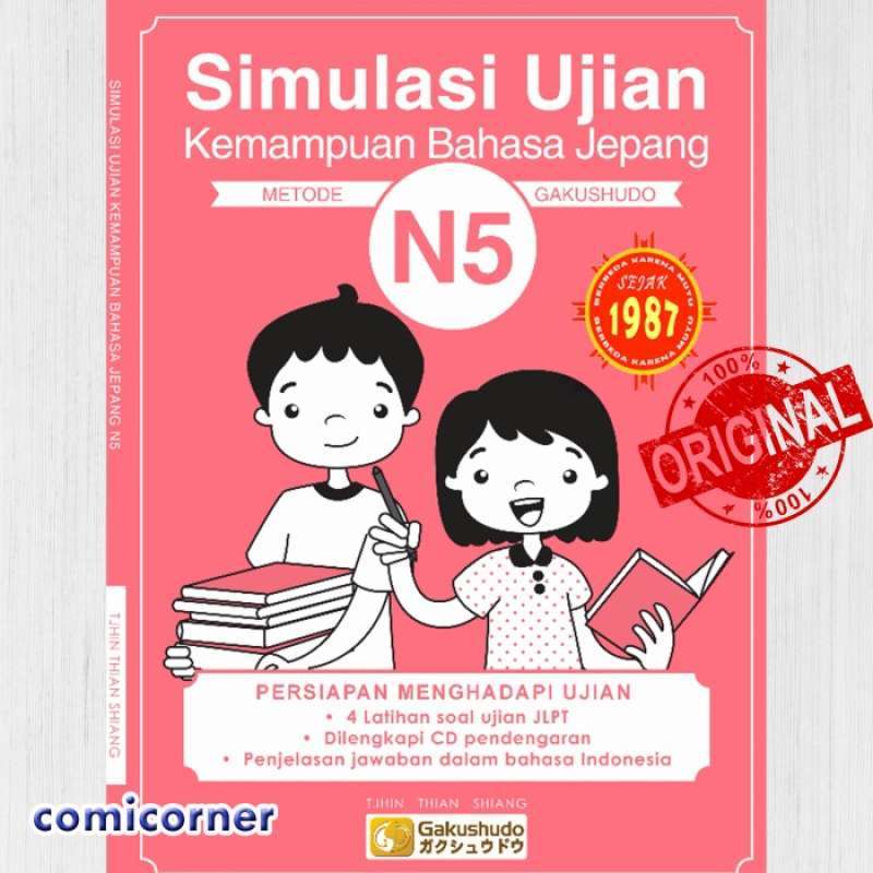 Promo Simulasi Ujian Kemampuan Bahasa Jepang N5 + Cd Diskon 23% Di Seller Malini Store ...