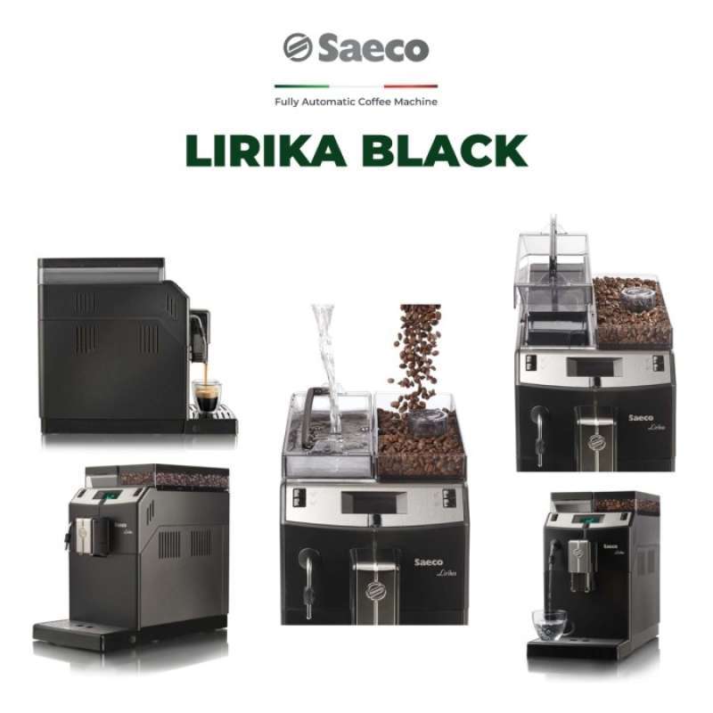 Jual Sale Saeco Lirika Black Automatic Coffee Machine 1 Tahun Promo Di Seller Smartans - Kebon ...