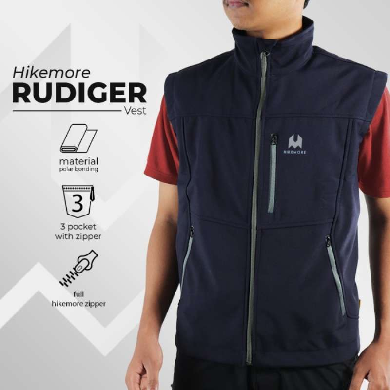 Promo Rompi Motor Touring Pria Hikemore Rudiger Terbaru Diskon 23% Di ...