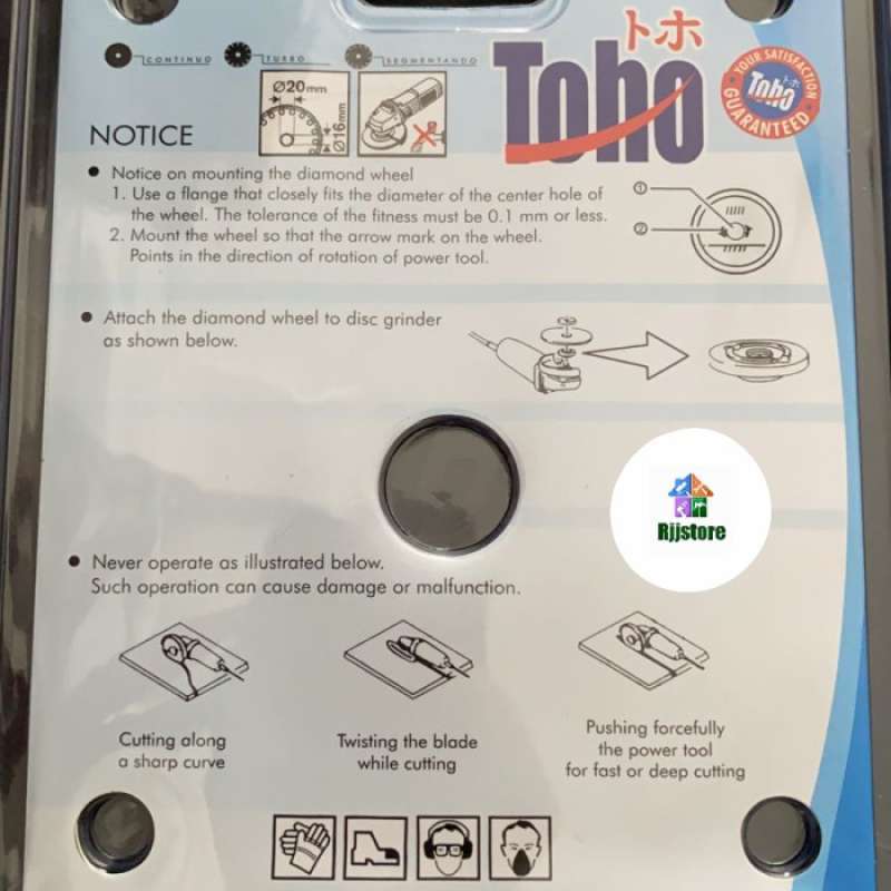 Promo Mata Pisau Potong Keramik Granite / Wheel Dry Toho Diskon 23% Di ... Promo Mata Pisau Potong Keramik Granite / Wheel Dry Toho Diskon 23% Di ...