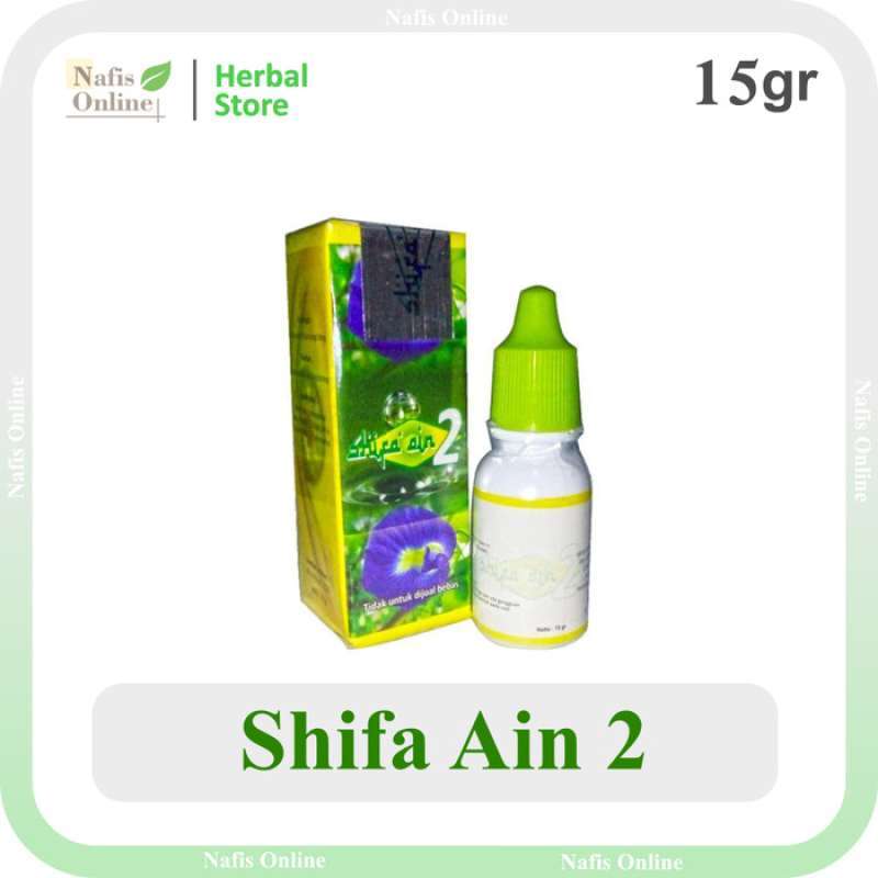 Jual Shifa Ain 2 - Syifa Aini 2 | Obat Herbal Tetes Mata 15gr Di Seller ...