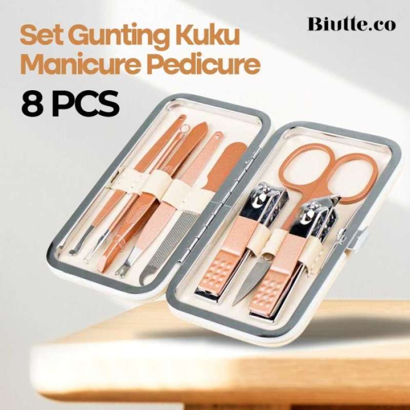 Jual Set Alat Manicure Pedicure Perawatan Kuku Dan Wajah Stainles ...