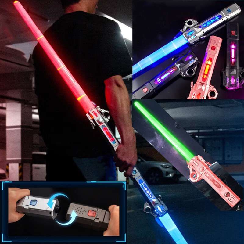 Promo Mainan Laser Lampu Pedang Light Saber Dengan Led Lampu Suara ...