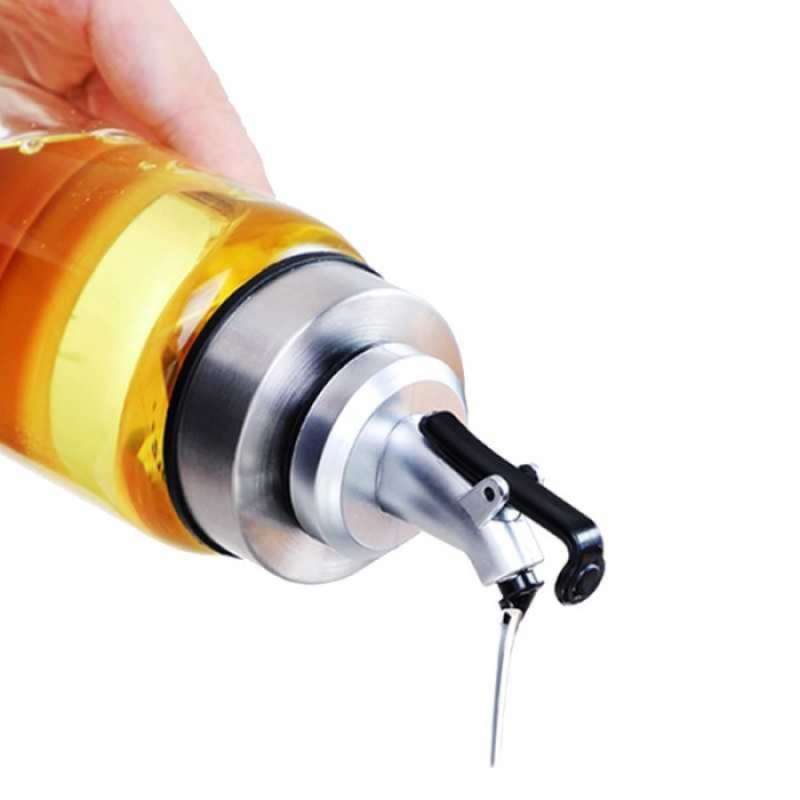 Promo Botol Minyak Olive Oil 500ml Botol Kaca Stainlees Tempat Minyak ...