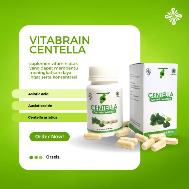 Promo Vitabrain Vitamin Otak Anak Dewasa Nutrisi Suplemen Otak 60 ...