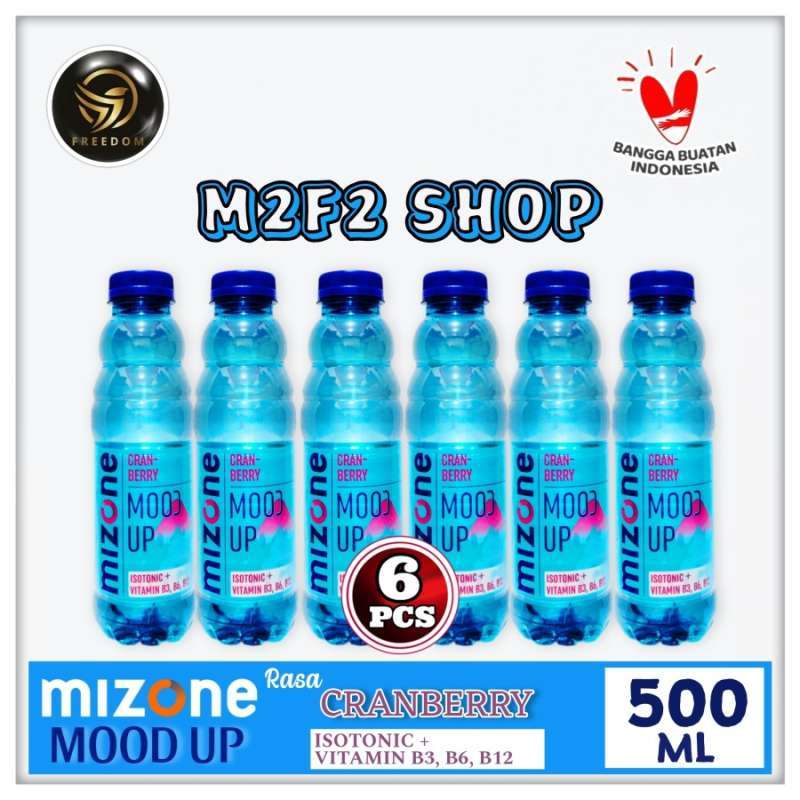 Promo Mizone White Isotonic Mood Up Cranberry Botol Pet - 500 Ml (kemasan 6 Pcs) Diskon 16% Di ...