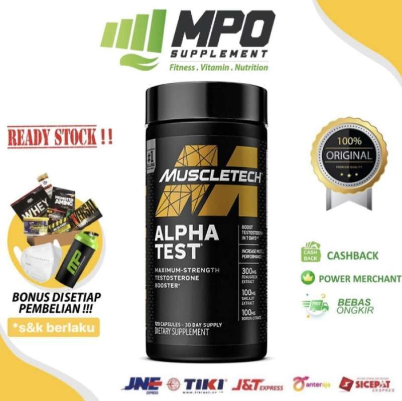 Promo Muscle Tech Alpha Test 120caps Testobooster Test Hd Muscle Growth ...