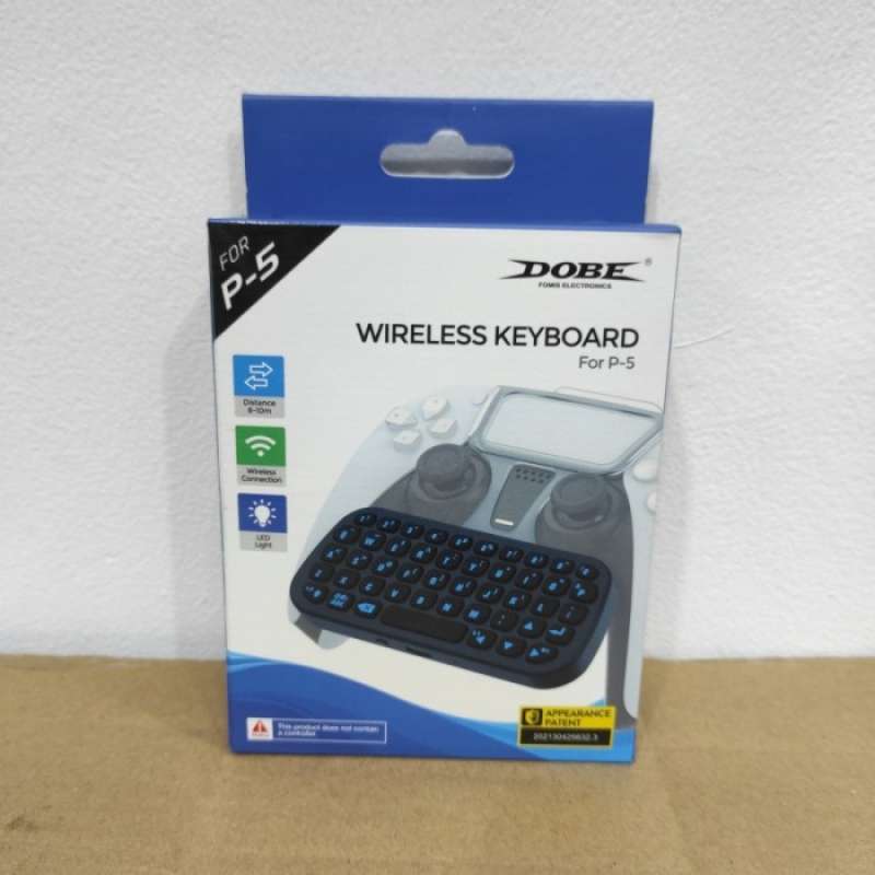 Promo Promo- Dobe Wireless Keyboard For Ps5 Dualsense Controller Tp5 ... Promo Promo- Dobe Wireless Keyboard For Ps5 Dualsense Controller Tp5 ...