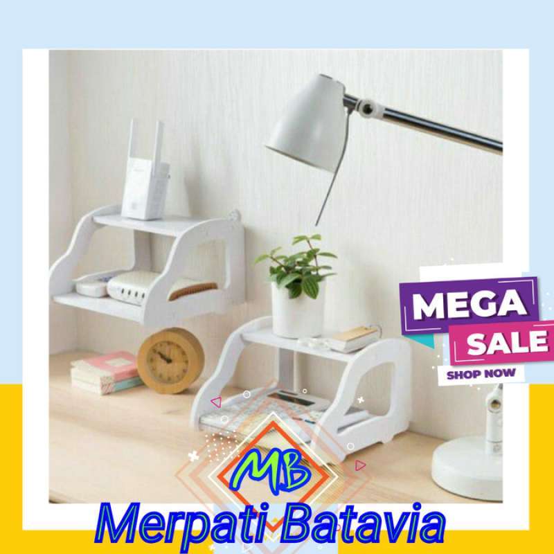 Jual Rak Dinding Vintage Rack Modem Receiver Storage Tempat Wifi Router ...