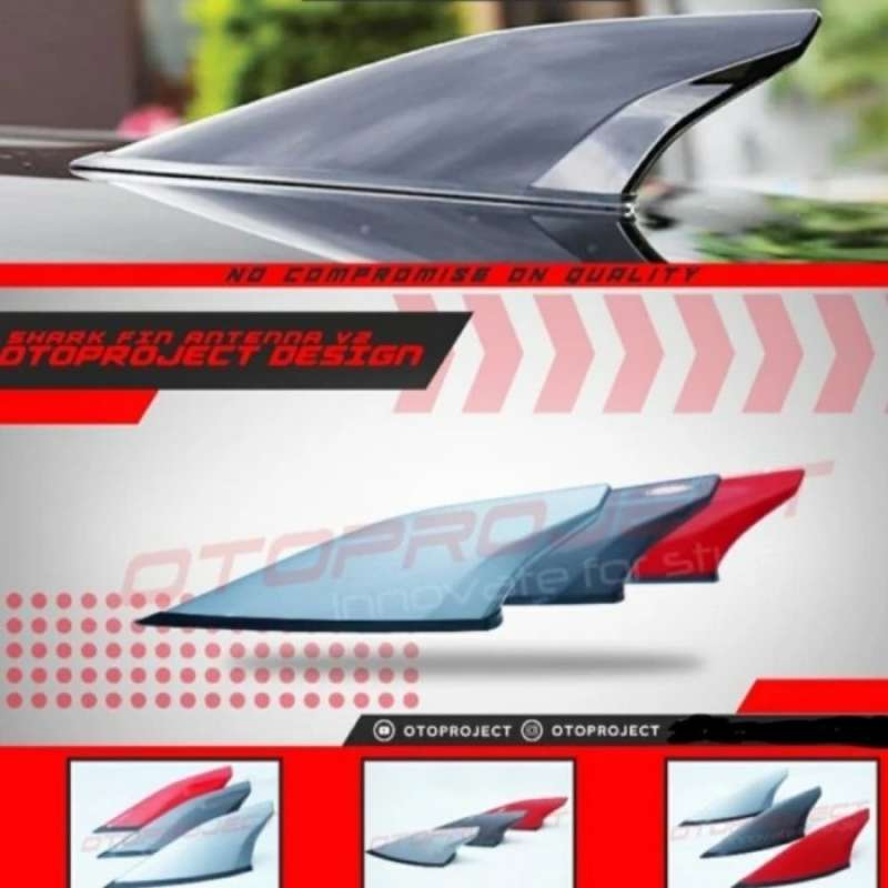 Promo Antena Mobil Shark Fin Hiu 4.0 All New Brio Electric Lime ...